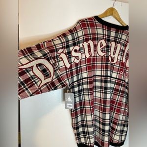Disney | Sweaters | Disneyland Spirit Jersey In Plaid Mickey | Poshmark